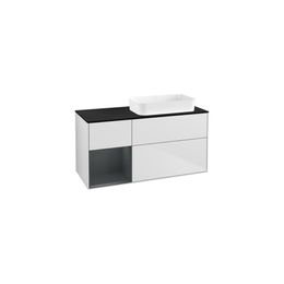 Villeroy & Boch V&B Waschtischunterschrank Finion 120x60 cm, Rg li md bl. m Lac, wh. m Lac ; Villeroy & Boch (F682HGMT)