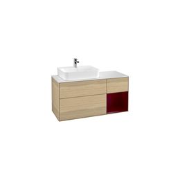 Villeroy & Boch V&B Waschtischunterschrank Wandbeleuchtung Finion 120cm, Pl wh. m, Reg li Peo, Oa ven ; Villeroy & Boch (G151HBPC)