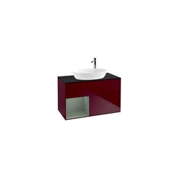 Villeroy & Boch V&B Waschtischunterschrank Finion 100, Pl bla m, Reg Oli. m Lac, Peo m ; Villeroy & Boch (F892GMHB)