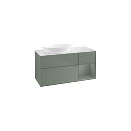 Villeroy & Boch V&B Waschtischunterschrank Finion 120cm, Pl w m, Rg Oli. m Lac, Oli. m Lac ; Villeroy & Boch (FA51GMGM)