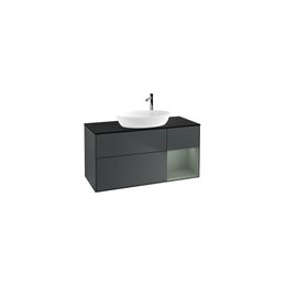 Villeroy & Boch V&B Waschtischunterschrank Finion 120cm, Pl b m, Rg Ol m Lac, md bl. m Lac ; Villeroy & Boch (F952GMHG)