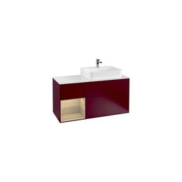 Villeroy & Boch V&B Waschtischunterschrank Wandbeleuchtung Finion 120cm, Pl wh. m, Reg li Oa ven, Peo m ; Villeroy & Boch (G141PCHB)