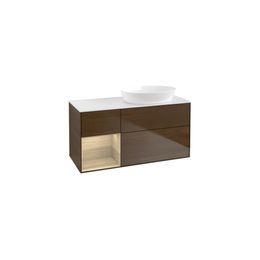 Villeroy & Boch V&B Waschtischunterschrank Finion 120cm, Pl wh. m, Reg Oa ven, wal ven ; Villeroy & Boch (FA41PCGN)