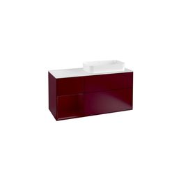 Villeroy & Boch V&B Waschtischunterschrank Wandbeleuchtung Finion 120cm, Abd.-Pl. wh. m, Reg li Peo, Peo m ; Villeroy & Boch (G271HBHB)