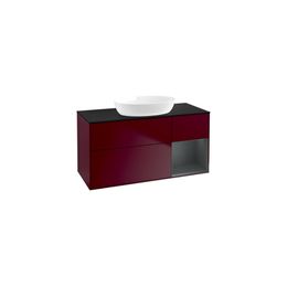 Villeroy & Boch V&B Waschtischunterschrank Finion 120cm, Pl bla m, Reg md m Lac, Peo m ; Villeroy & Boch (FA72HGHB)