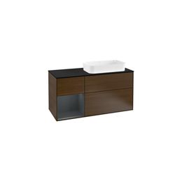 Villeroy & Boch V&B Waschtischunterschrank Wandbeleuchtung Finion 120cm, Pl b m, Rg l md b m Lac, wal ven ; Villeroy & Boch (G272HGGN)