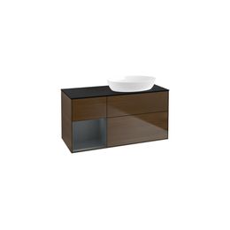 Villeroy & Boch V&B Waschtischunterschrank Finion 120cm, Pl bla m, Reg md m Lac, wal ven ; Villeroy & Boch (FA42HGGN)