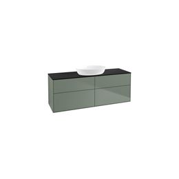 Villeroy & Boch V&B Waschtischunterschrank Finion 160x60cm, Abd.-Pl. bla m, Oli. m Lacquer ; Villeroy & Boch (FA9200GM)