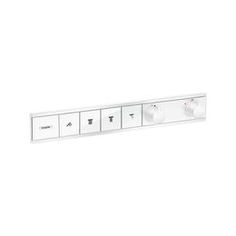 Hansgrohe Fertigmontageset RainSelect UP-Thermostat, 4 Verbraucher, mattwei&szlig; (15382700)