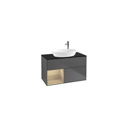 Villeroy & Boch V&B Waschtischunterschrank Finion 100, Pl bla m, Reg Oa ven, Anthrac. m ; Villeroy & Boch (F892PCGK)