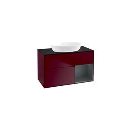 Villeroy & Boch V&B Waschtischunterschrank Finion 100, Abd.-Pl. bla m, Reg md m Lac, Peo m ; Villeroy & Boch (FA22HGHB)