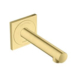 Hansgrohe Elektronischer Waschtischmischer Axor Uno UP, Ausladung 161mm, brushed brass (45110950)