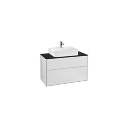 Villeroy & Boch V&B Waschtischunterschrank Finion 100x60,3x50,1cm, Pl bla m, wh. m Lac ; Villeroy & Boch (F10200MT)