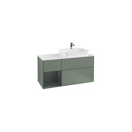 Villeroy & Boch V&B Waschtischunterschrank Finion 120cm, Pl w m, Rg l md b m La, Ol m Lac ; Villeroy & Boch (F391HGGM)
