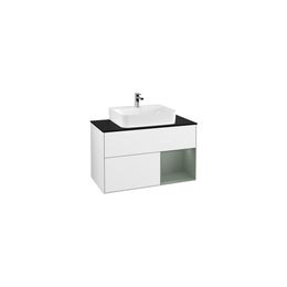 Villeroy & Boch V&B Waschtischunterschrank Wandbeleuchtung Finion 100, Pl b m, Rg r Ol m Lac, glo wh. Lac ; Villeroy & Boch (G122GMGF)