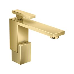 Hansgrohe Waschtisch-Einhebelmischer 130 Axor Edge Ausl. 160mm, Diamantschl., pol. gol opt (46011990)
