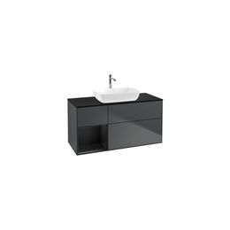 Villeroy & Boch V&B Waschtischunterschrank Finion 120cm, Pl b m, Rg b m Lac, md bl. m Lac ; Villeroy & Boch (F822PDHG)