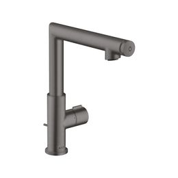 Hansgrohe Waschtisch-Einhebelmischer 220 Axor Uno Sel. A 160mm, m Zugst.Abl.Gar., brush. bla vc (45016340)