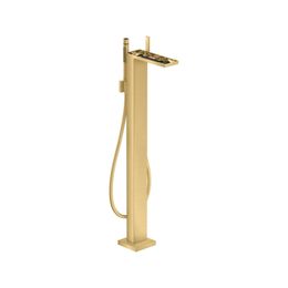 Hansgrohe Wannen-Einhebelmischer Axor MyEdition A 196mm, boden, o. Pl., brush. gol opt (47442250)