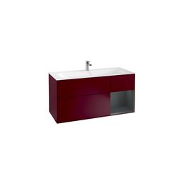Villeroy & Boch V&B Waschtischunterschrank Wandbeleuchtung Finion 119,6x59,1cm, Reg re md bl. m Lac, Peo m ; Villeroy & Boch (G070HGHB)