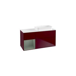 Villeroy & Boch V&B Waschtischunterschrank Finion 120x60 cm, Reg li Oli. m Lac, Peony Matt ; Villeroy & Boch (F681GMHB)