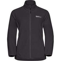 Jack Wolfskin Moonrise Damen Fleecejacke schwarz XXL - Damenjacken