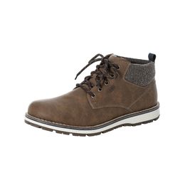 Rieker Schn&uuml;rboots Herren Gr&ouml;&szlig;e 44 umbra / braunmeliert
