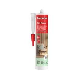 Fischer Fix4Panel Montagekleber 310ml wei&szlig; wei&szlig;, F&uuml;r Akustik- und Dekorplatten