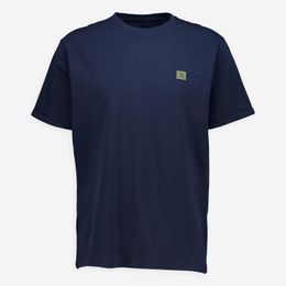 Clean Cut Copenhagen Dunkelblaues T-Shirt mit Logo-Detail