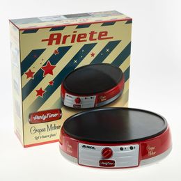 Ariete Rot-schwarzer Crêpes-Maker