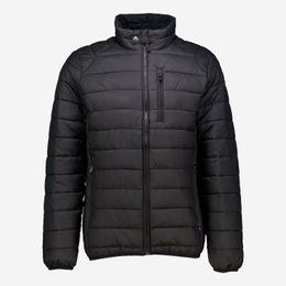 Schwarze Steppjacke