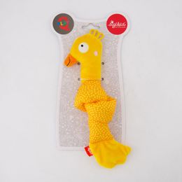 Sigikid Gelber PlayQ Greifling im Entendesign 24x8cm