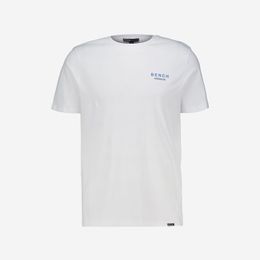 Bench Weißes T-Shirt mit Logodrucken