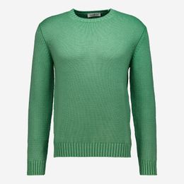 Della Ciana Grüner Pullover aus Merinowolle