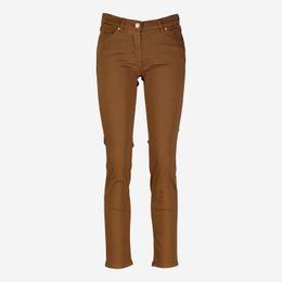 Toni Braune Slim Straight Leg Jeans