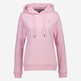 19V69 Italia Rosafarbener Kapuzenpullover mit Logo