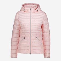Betty Barclay Rosafarbene Steppjacke mit Kapuze