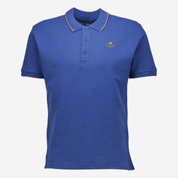 Armata di Mare Blaues kurzärmliges Poloshirt mit Piqué-Oberfläche