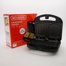 Schwarzer Sandwichmaker 10x27cm