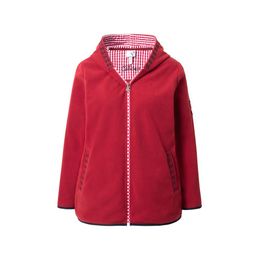 Ulla Popken Fleece Jacket female Red size 62-64