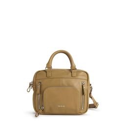 Nat&nin Handtasche 'MINI MACY' Damen Gr&ouml;&szlig;e One Size sand / silber