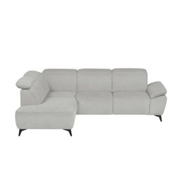 Primo Ecksofa Belfast grau Maße (cm): B: 260 H: 100 T: 203.0 » Möbel Kraft