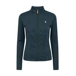 U.S. Polo Assn. Zip-Up Hoodie 'Kira' female Blue size XL