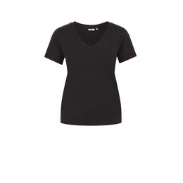 WE Fashion T-Shirt Damen Gr&ouml;&szlig;e M schwarz