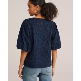 WE Fashion Bluse Damen Gr&ouml;&szlig;e M dunkelblau