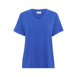 Kaffe T-Shirt Damen Gr&ouml;&szlig;e XXL kobaltblau