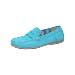 Sioux Mokassin Damen Gr&ouml;&szlig;e 44.5 neonblau
