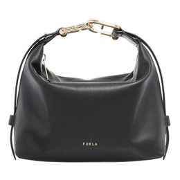 Furla Hobo Bags - Furla Tonie Mini Hobo - Gr. unisize - in Schwarz - f&uuml;r Damen