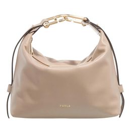 Furla Hobo Bags - Furla Tonie Mini Hobo - Gr. unisize - in Taupe - f&uuml;r Damen