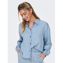 Only Bluse in Hellblau - 57% | Größe L | Damen-blusen